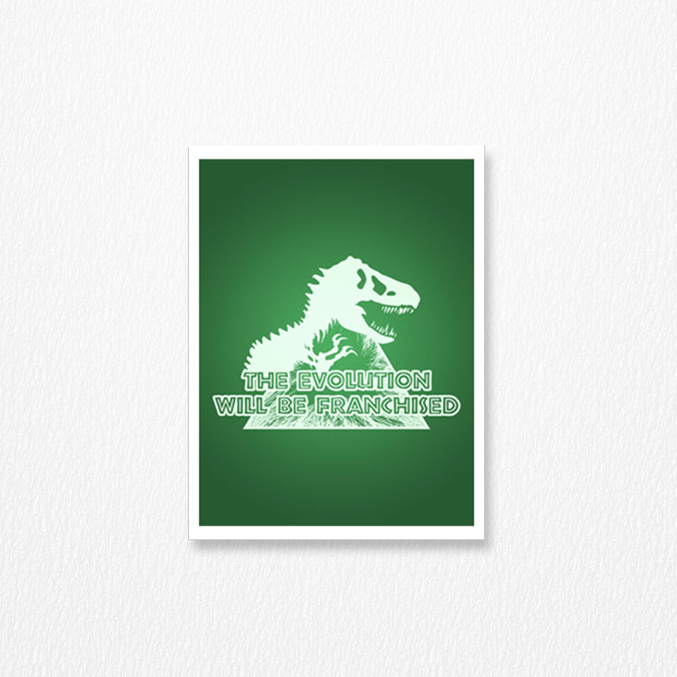 The Evolution Poster by Halil Gokdal